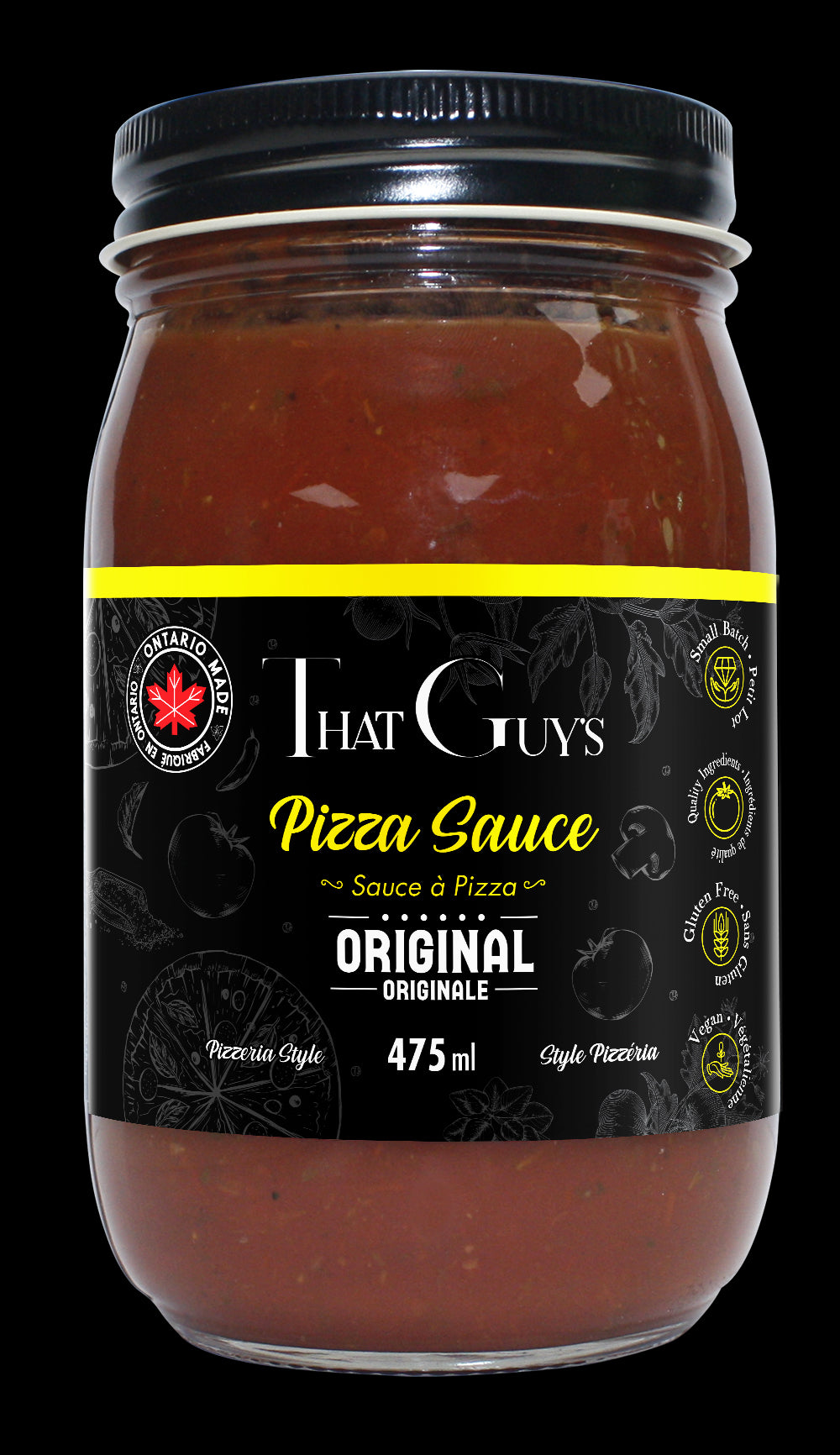THAT GUYS Pizza Sauce - Original – THAT GUY'S SAUCES