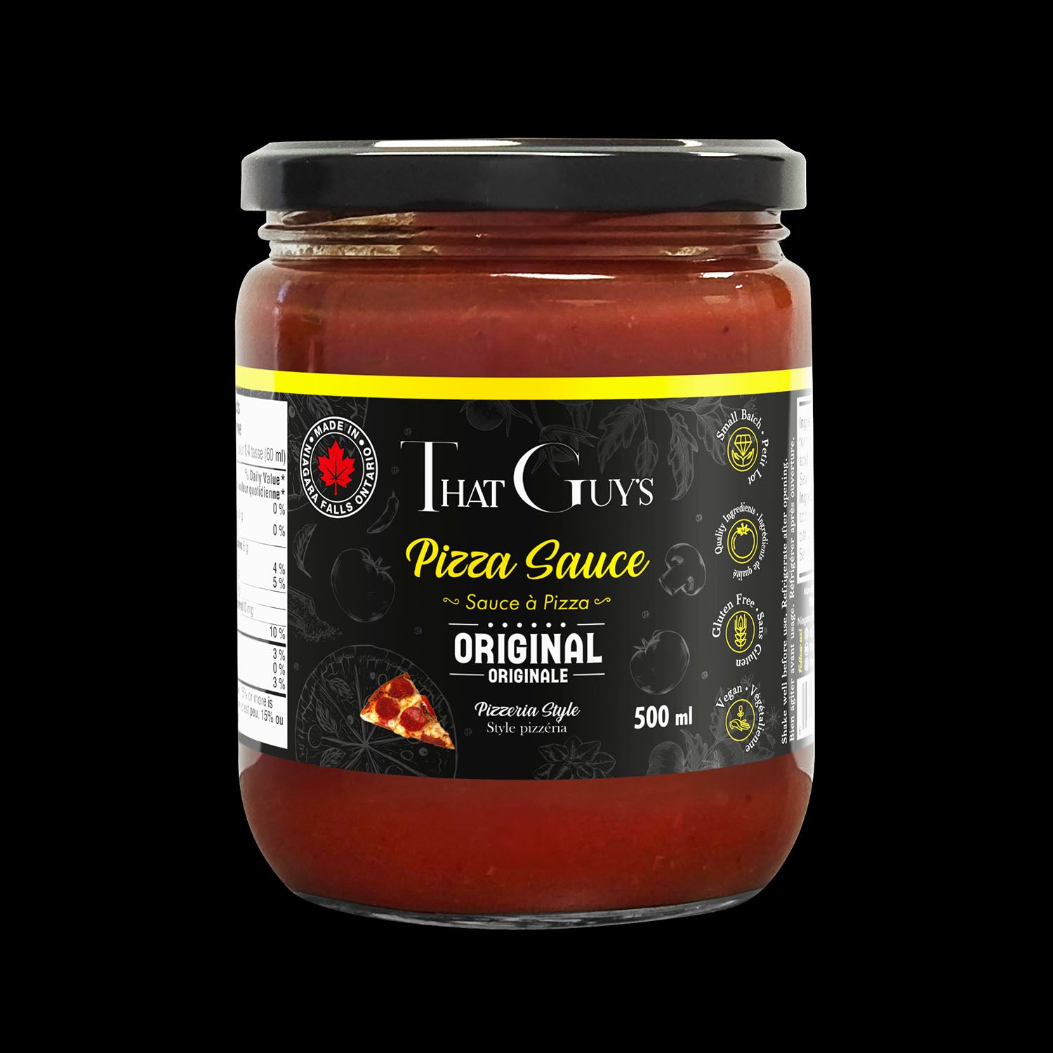 THAT GUYS Pizza Sauce - Original – THAT GUY'S SAUCES